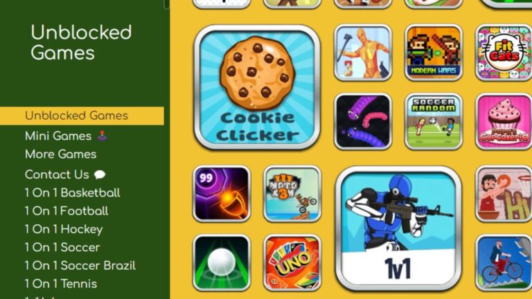 Best Unblocked Games Websites for School and Work Places | Top 15 Sites