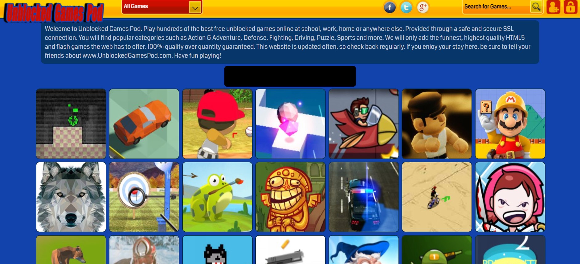 Best Unblocked Games Websites for School and Work Places | Top 15 Sites