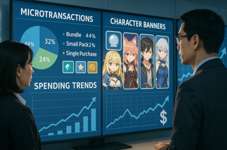 Gacha Revenue July 2025: Global Rankings and Market Trends